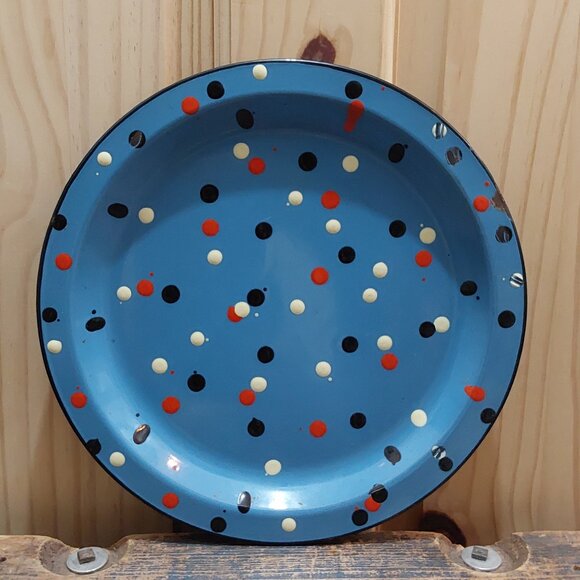 Kitchen | Vintage Enamelware Plate | Poshmark